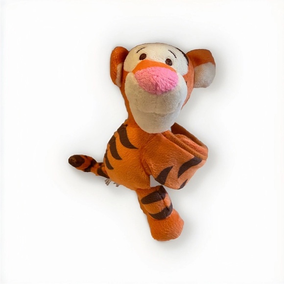 Disney | Toys | Disney Tigger Cutie Cuff Plush Orange And White | Poshmark